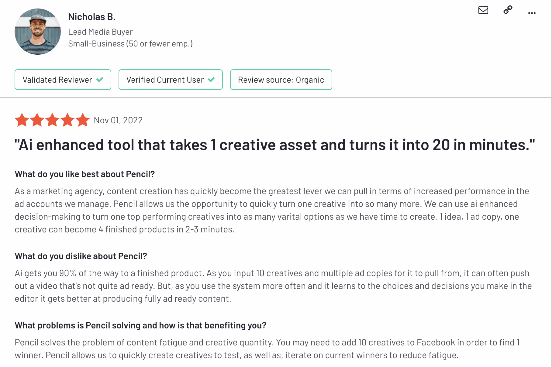 Pencil Review: Fire Your Editor With This Facebook Ads AI Software